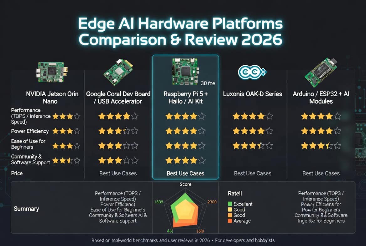 Edge AI Devices Review: 7 Best Hardware Platforms for 2026